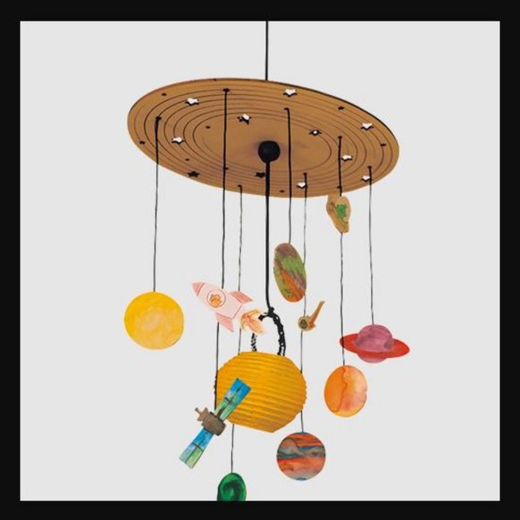 Kiwi | Toys | Kiwico Kiwi Crate Science Kit Solar System Diy Mobile ...